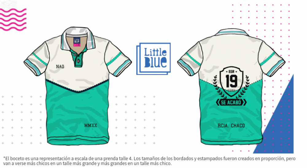 Compartí tu diseño - Camperas y Buzos de Egresados Little Blue